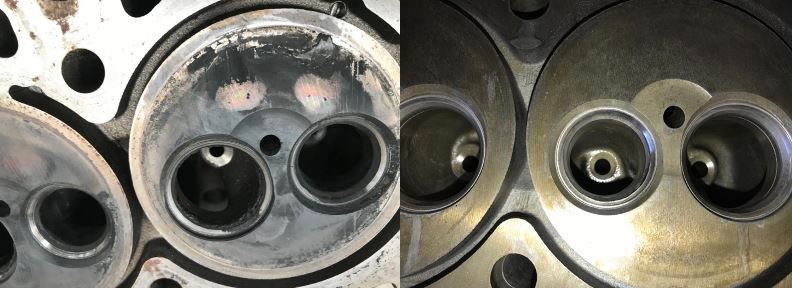 Engine rebuilding equipment cleaning. Engine building machinery